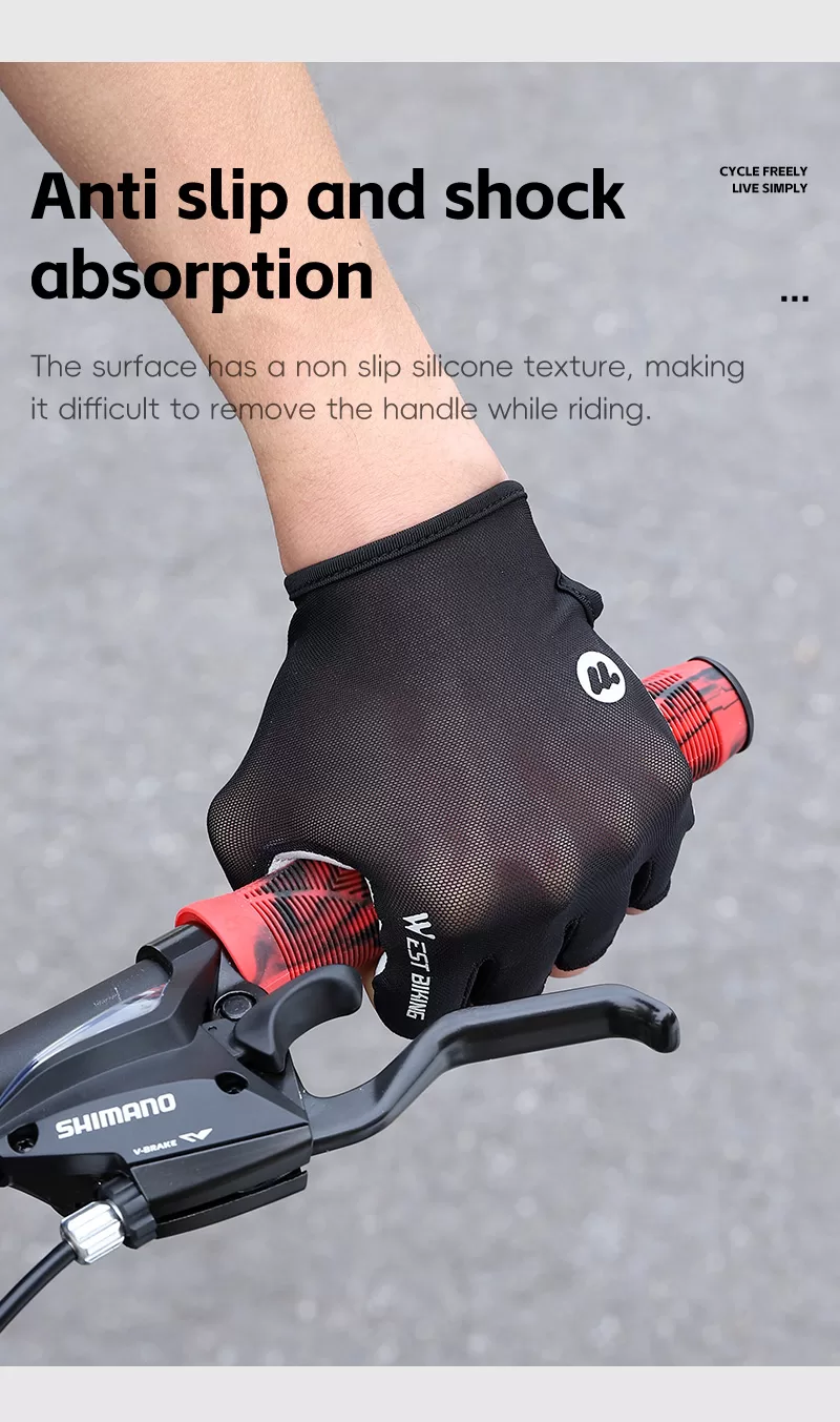 WEST BIKING Multicolor Bike Handlebar Grip - BeaverBike